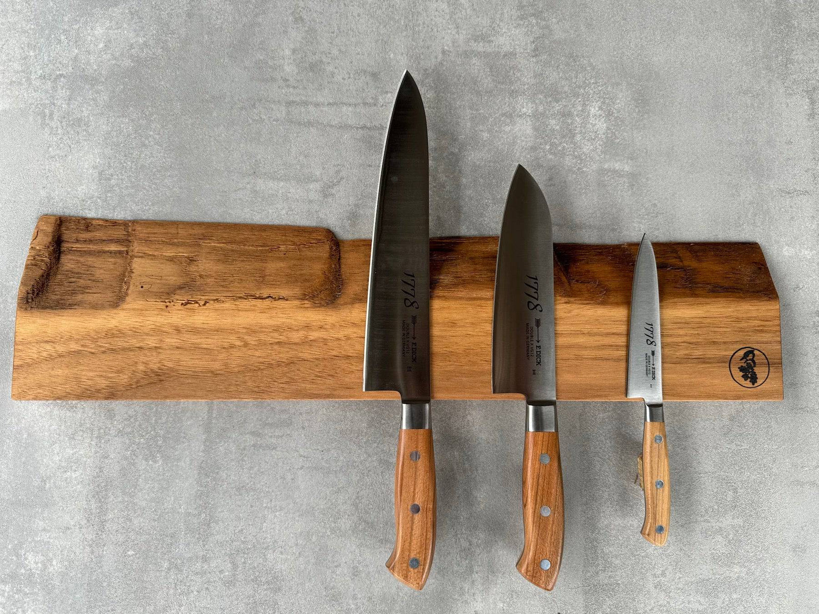 Messerhalter Unikate aus Edelholz | Spessartbrett
