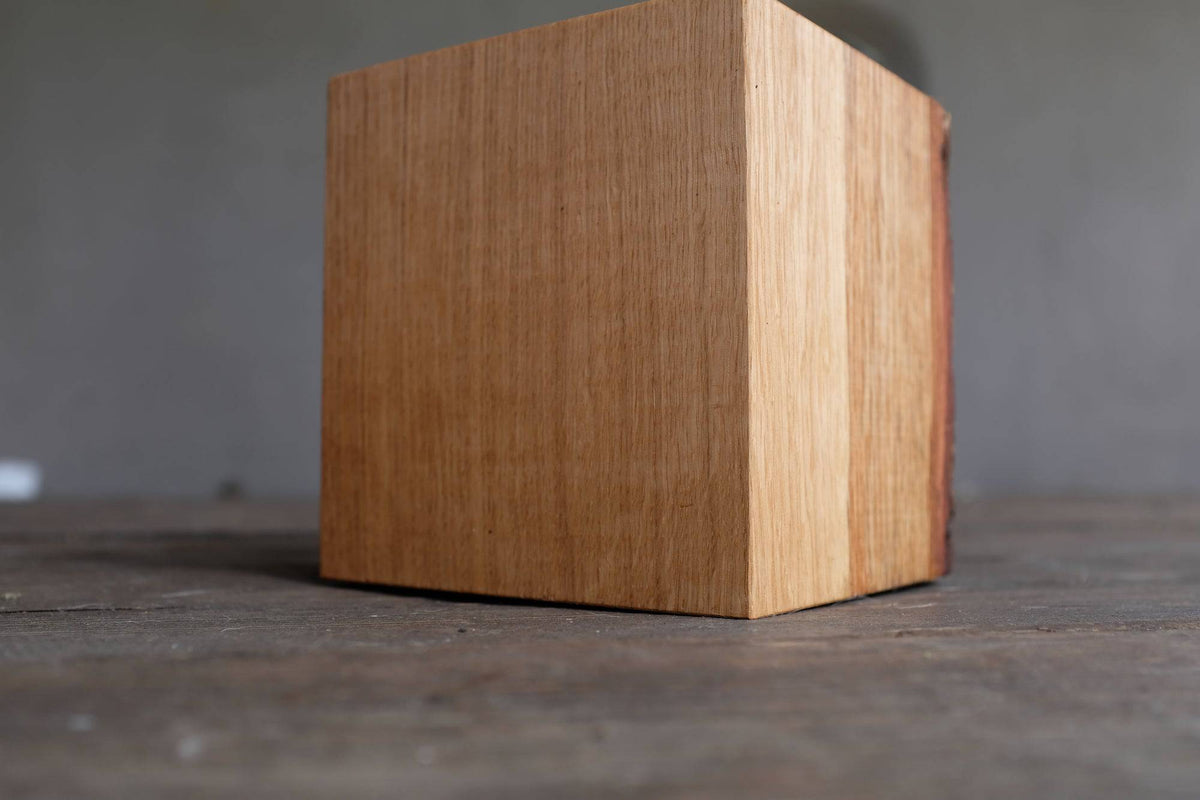 Holzblock Eiche massiv – Spessartbrett